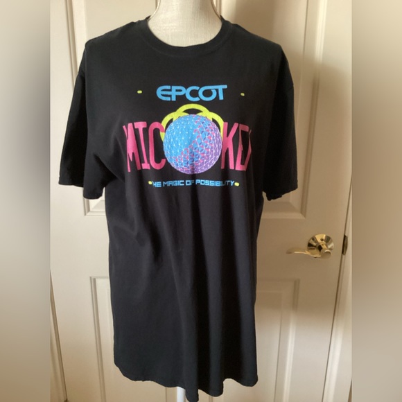 Tops | Disney World Epcot The Magic Of Possibility Mickey Tshirt | Poshmark